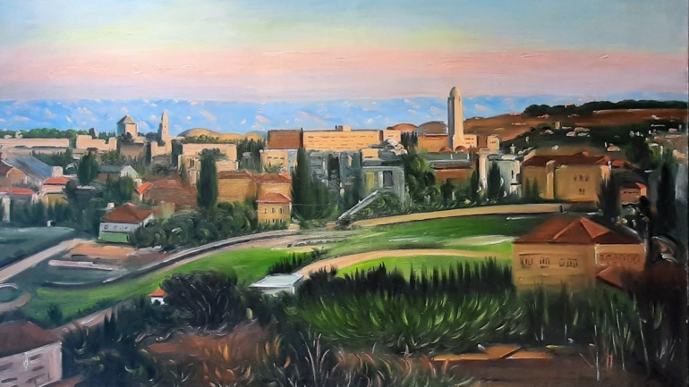 “Kibbutz Life” by Yochanan Simon - Kings Gallery
