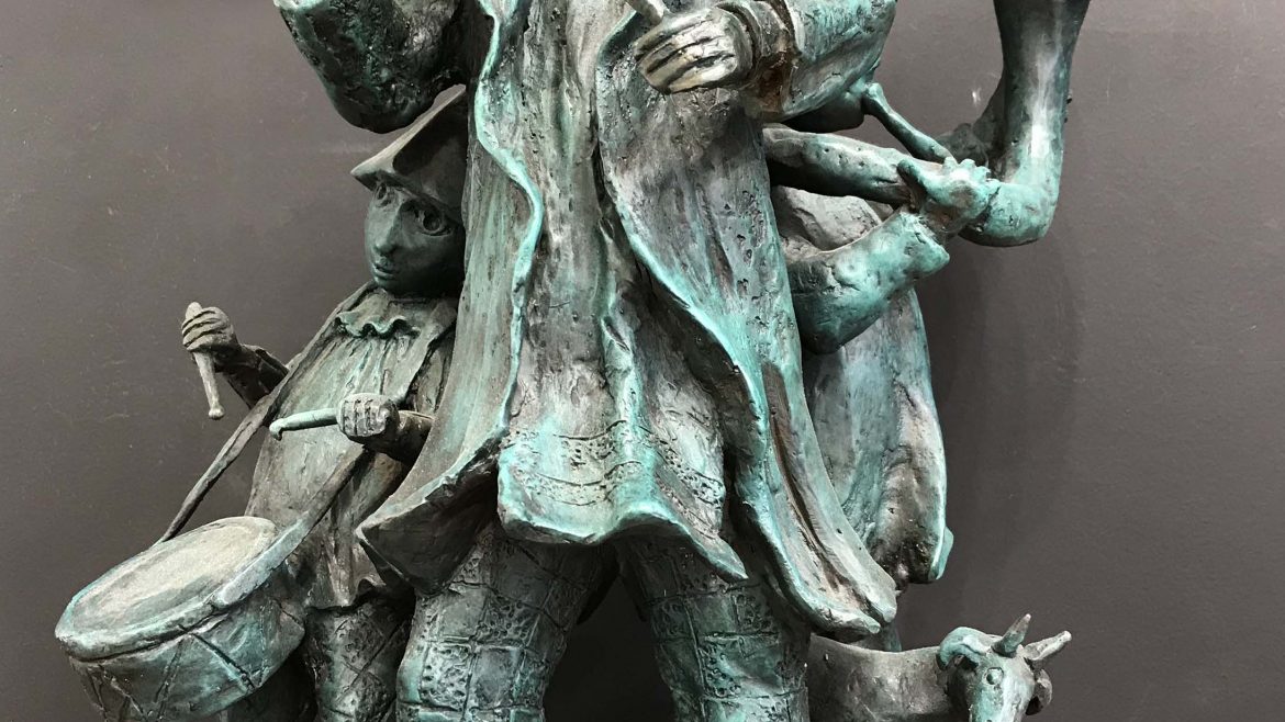 “The girl and the butterfly hunter” by Yosl Bergner