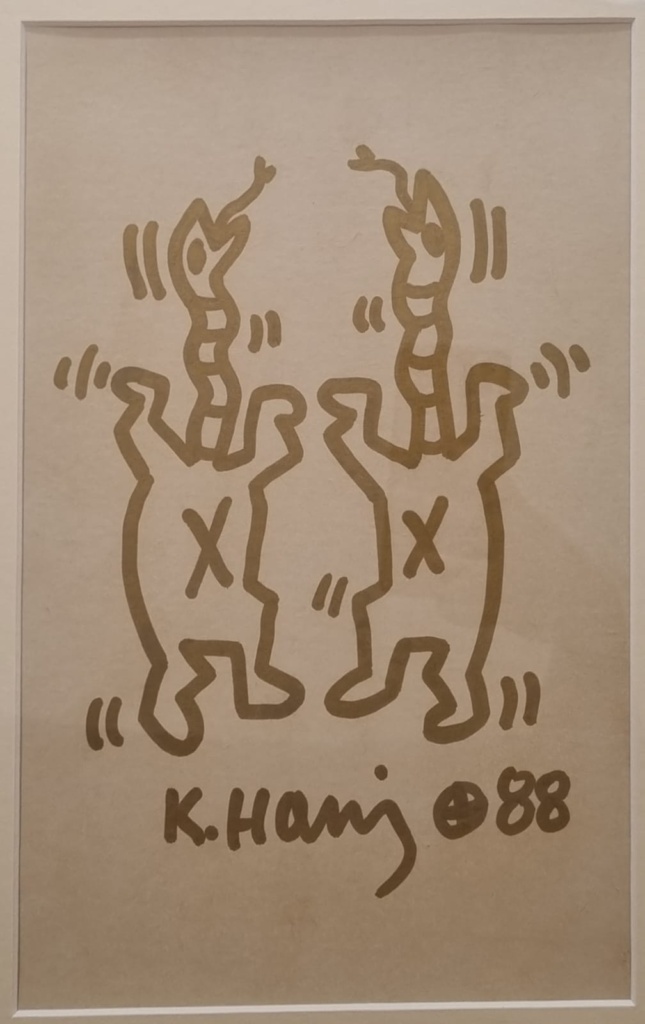 “Dancing Man” by Keith Haring - Kings Gallery