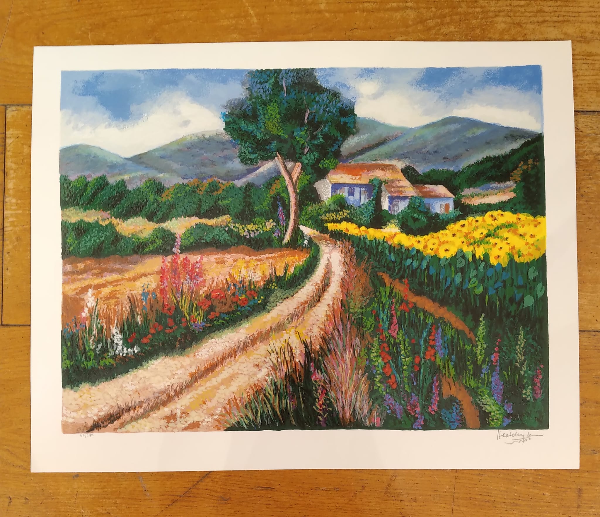 Heddy Kun – “Landscape with a house” - Kings Gallery